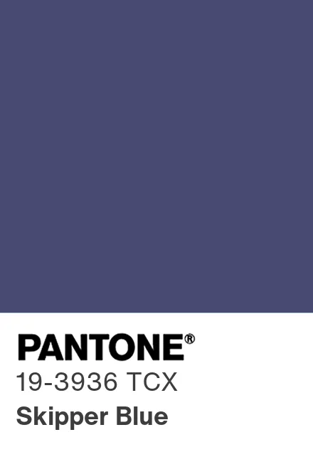 PANTONE 19-3936 TCX Skipper Blue - Pantone色号库|Pantone潘通中国官网