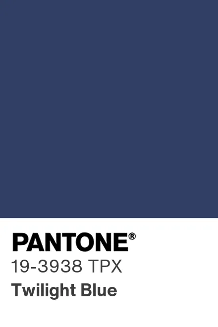PANTONE 19-3938 TPG Twilight Blue - Pantone色号库|Pantone潘通中国官网