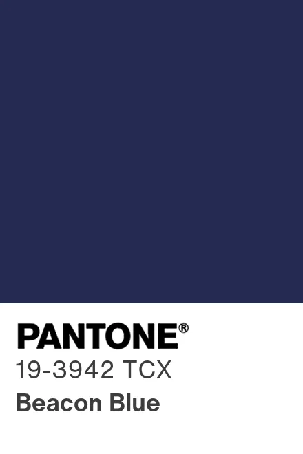PANTONE 19-3942 TCX Beacon Blue - Pantone色号库|Pantone潘通中国官网