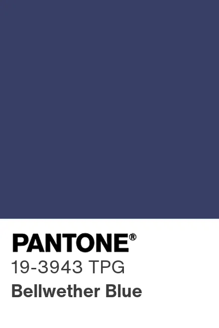 PANTONE 19-3943 TPG Bellwether Blue - Pantone色号库|Pantone潘通中国官网