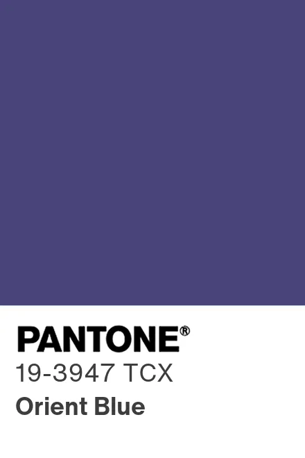 PANTONE 19-3947 TCX Orient Blue - Pantone色号库|Pantone潘通中国官网