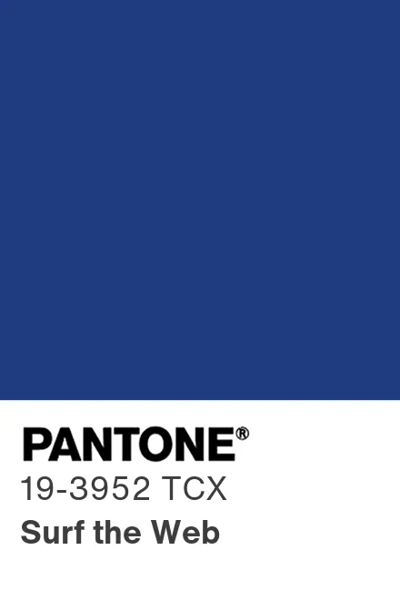 PANTONE 19-3952 TCX Surf the Web - Pantone色号库|Pantone潘通中国官网