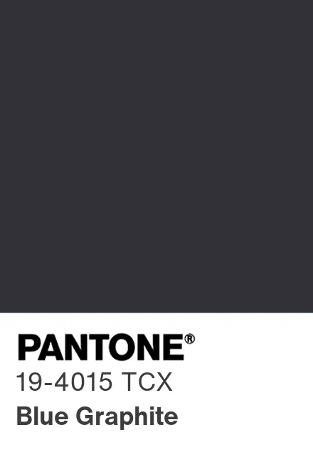 PANTONE 19-4015 TCX Blue Graphite - Pantone色号库|Pantone潘通中国官网
