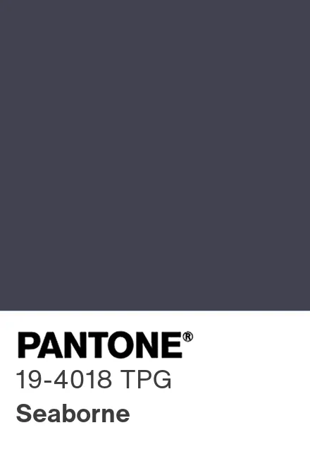 PANTONE 19-4018 TPG Seaborne - Pantone色号库|Pantone潘通中国官网