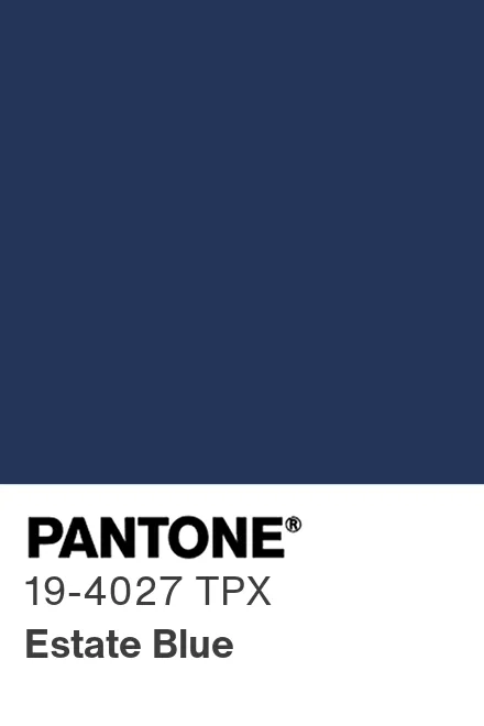 PANTONE 19-4027 TPG Estate Blue - Pantone色号库|Pantone潘通中国官网