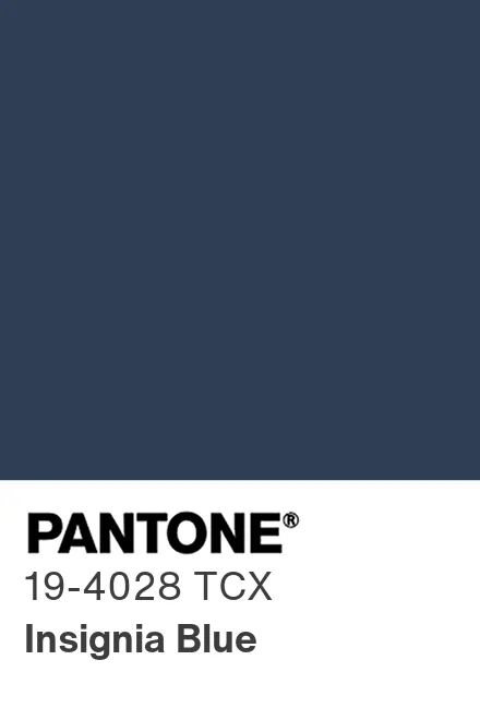 PANTONE 19-4028 TCX Insignia Blue - Pantone色号库|Pantone潘通中国官网