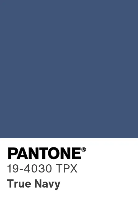PANTONE 19-4030 TPG True Navy - Pantone色号库|Pantone潘通中国官网