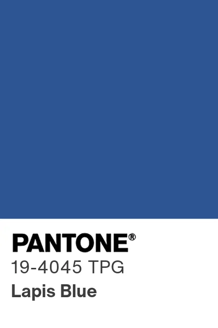 PANTONE 19-4045 TPG Lapis Blue - Pantone色号库|Pantone潘通中国官网