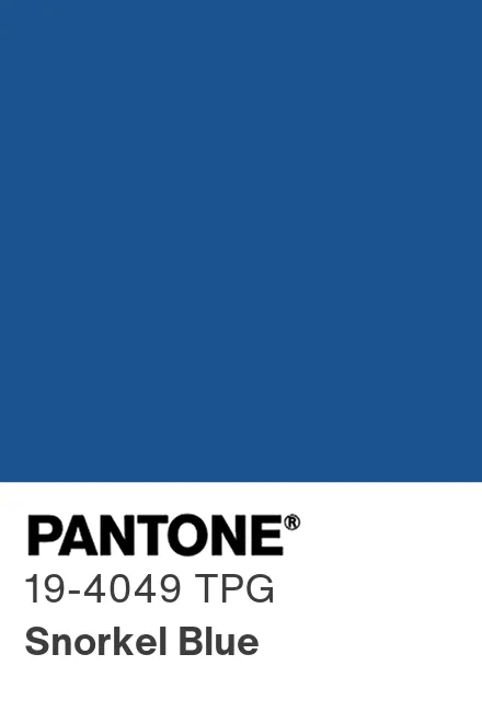 PANTONE 19-4049 TPG Snorkel Blue - Pantone色号库|Pantone潘通中国官网