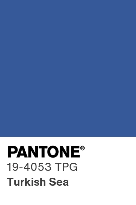 PANTONE 19-4053 TPG Turkish Sea - Pantone色号库|Pantone潘通中国官网