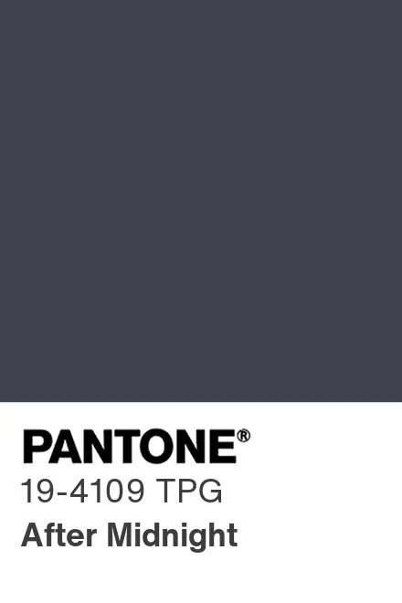 PANTONE 19-4109 TPG After Midnight - Pantone色号库|Pantone潘通中国官网