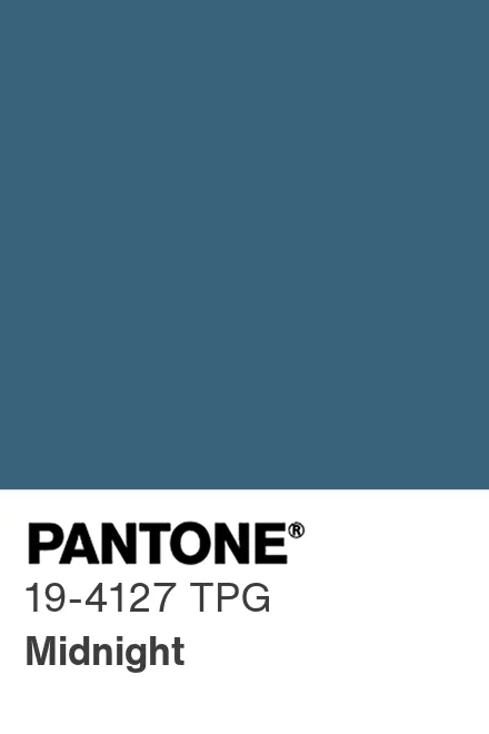 PANTONE 19-4127 TPG Midnight - Pantone色号库|Pantone潘通中国官网