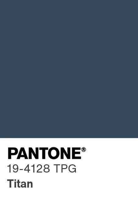 PANTONE 19-4128 TPG Titan - Pantone色号库|Pantone潘通中国官网