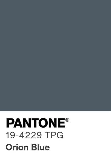 PANTONE 19-4229 TPG Orion Blue - Pantone色号库|Pantone潘通中国官网