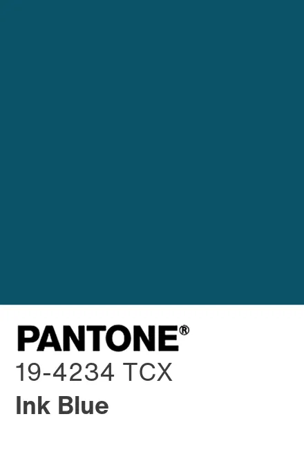 PANTONE 19-4234 TCX Ink Blue - Pantone色号库|Pantone潘通中国官网