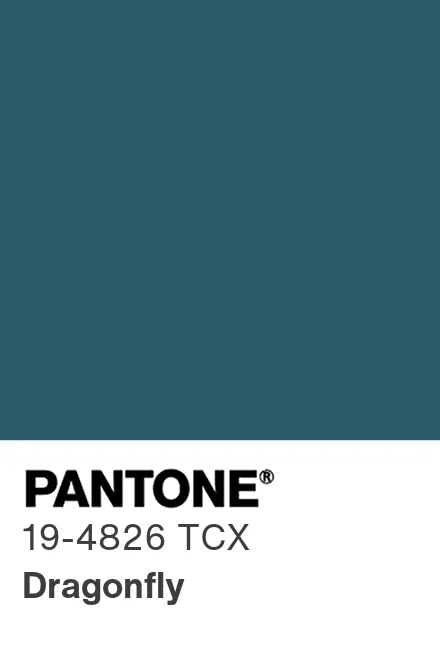 PANTONE 19-4826 TCX Dragonfly - Pantone色号库|Pantone潘通中国官网