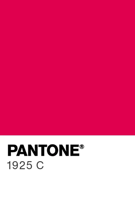 PANTONE 1925 C - Pantone色号库|Pantone潘通中国官网