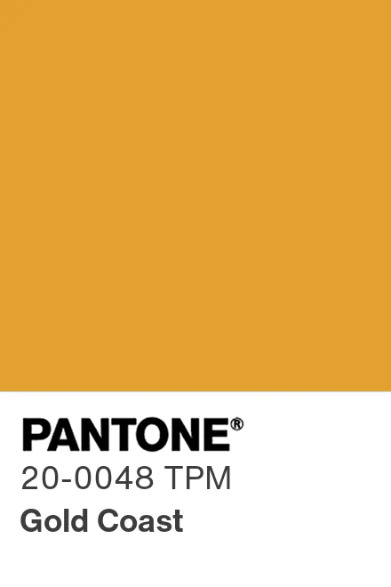 PANTONE 20-0048 TPM Gold Coast - Pantone色号库|Pantone潘通中国官网
