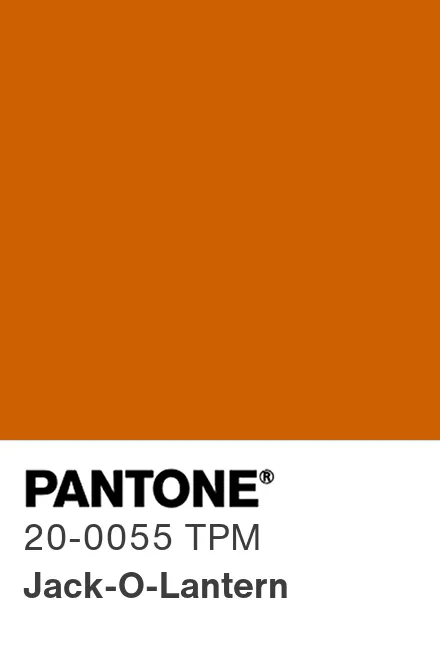 PANTONE 20-0055 TPM Jack-O-Lantern - Pantone色号库|Pantone潘通中国官网