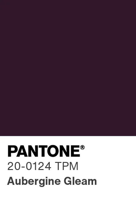 PANTONE 20-0124 TPM Aubergine Gleam - Pantone色号库|Pantone潘通中国官网