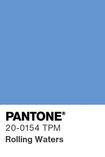 PANTONE 20-0154 TPM Rolling Waters - Pantone色号库|Pantone潘通中国官网