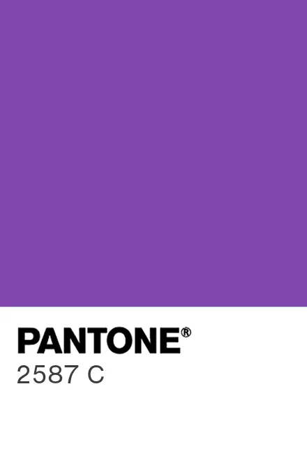 PANTONE 2587 C - Pantone色号库|Pantone潘通中国官网