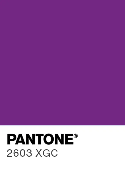 PANTONE 2603 XGC - Pantone色号库|Pantone潘通中国官网