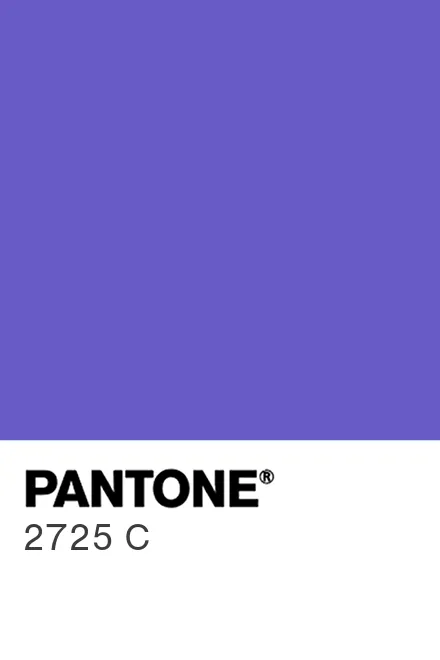PANTONE 2725 C - Pantone色号库|Pantone潘通中国官网