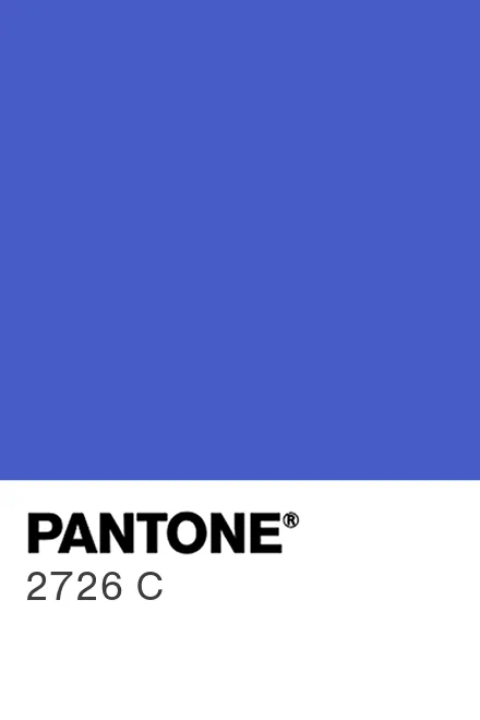 PANTONE 2726 C - Pantone色号库|Pantone潘通中国官网