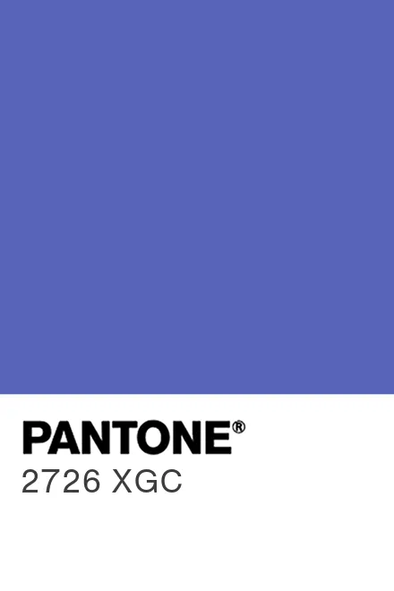 PANTONE 2726 XGC - Pantone色号库|Pantone潘通中国官网