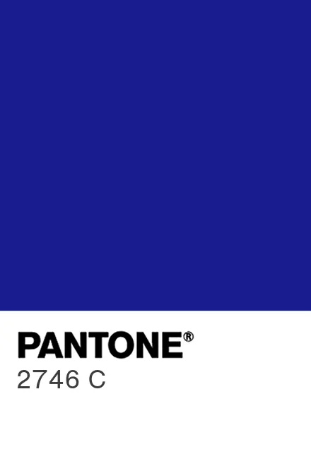PANTONE 2746 C - Pantone色号库|Pantone潘通中国官网