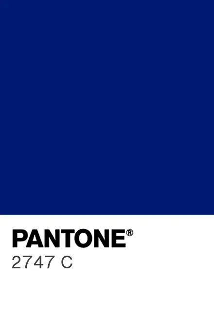 PANTONE 2747 C - Pantone色号库|Pantone潘通中国官网