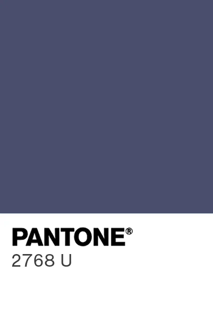 PANTONE 2768 U - Pantone色号库|Pantone潘通中国官网