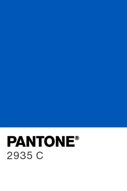 PANTONE 2935 C - Pantone色号库|Pantone潘通中国官网 PANTONE 2935 C - Pantone色号库|Pantone潘通中国官网