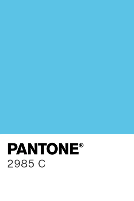 PANTONE 2985 C - Pantone色号库|Pantone潘通中国官网