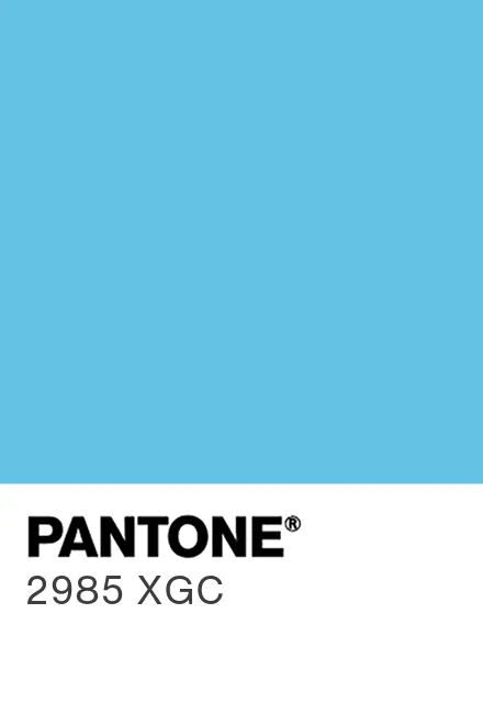 PANTONE 2985 XGC - Pantone色号库|Pantone潘通中国官网