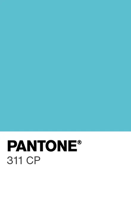 PANTONE 311 CP - Pantone色号库|Pantone潘通中国官网