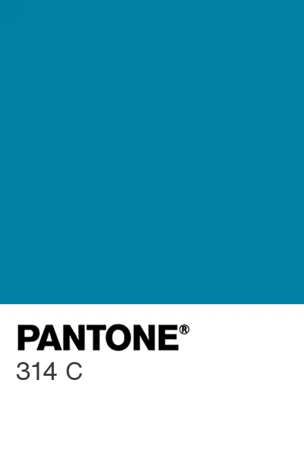 PANTONE 314 C - Pantone色号库|Pantone潘通中国官网