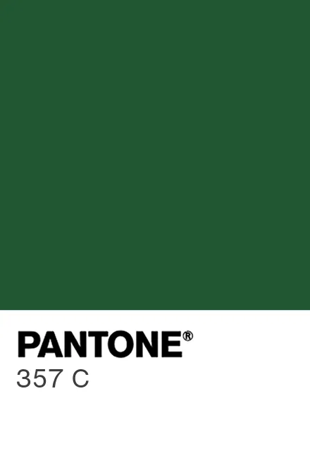 PANTONE 357 C - Pantone色号库|Pantone潘通中国官网