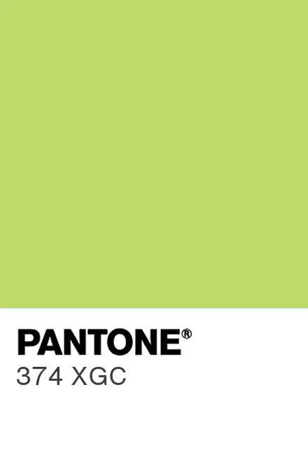 PANTONE 374 XGC - Pantone色号库|Pantone潘通中国官网
