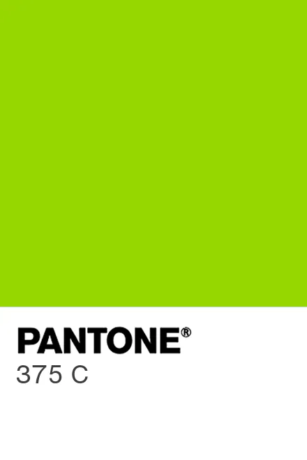 PANTONE 375 C - Pantone色号库|Pantone潘通中国官网