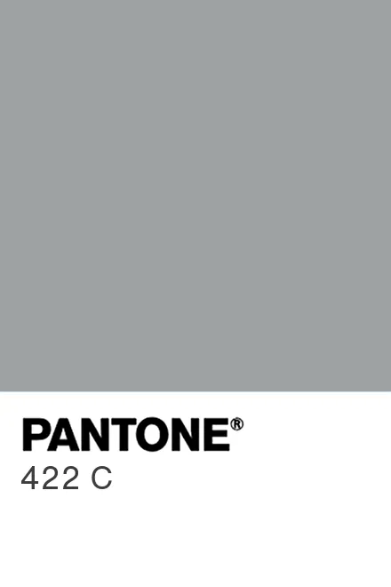 PANTONE 422 C - Pantone色号库|Pantone潘通中国官网