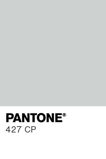 PANTONE 427 CP - Pantone色号库|Pantone潘通中国官网