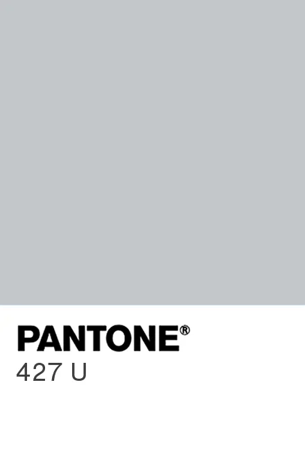 PANTONE 427 U - Pantone色号库|Pantone潘通中国官网