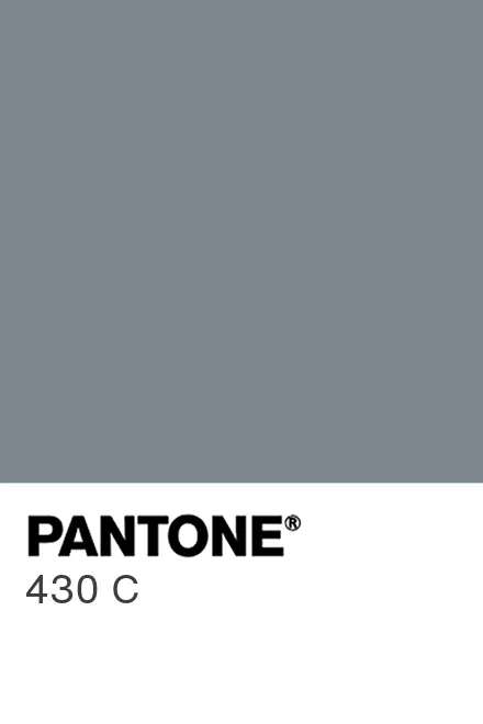 PANTONE 430 C - Pantone色号库|Pantone潘通中国官网 PANTONE 430 C - Pantone色号库|Pantone潘通中国官网