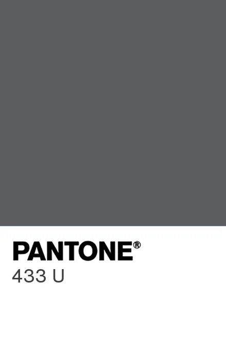 PANTONE 433 U - Pantone色号库|Pantone潘通中国官网