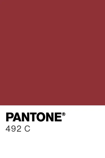 PANTONE 492 C - Pantone色号库|Pantone潘通中国官网