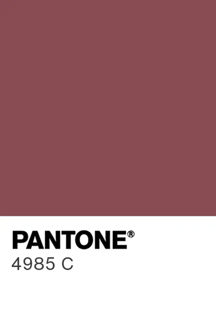 PANTONE 4985 C - Pantone色号库|Pantone潘通中国官网