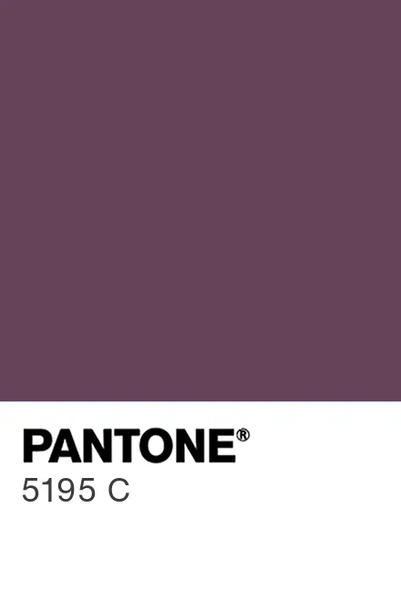 PANTONE 5195 C - Pantone色号库|Pantone潘通中国官网