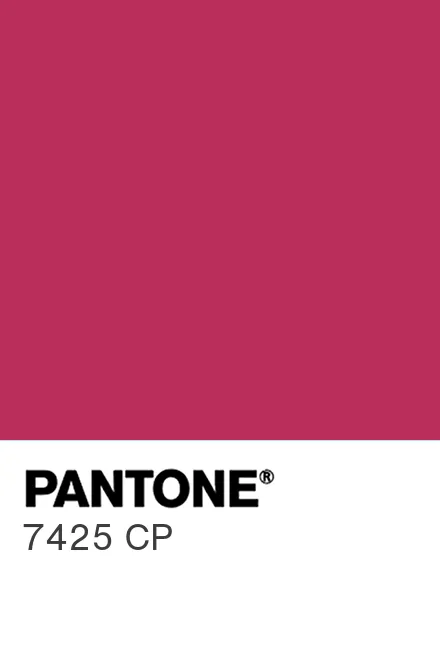 PANTONE 7425 CP - Pantone色号库|Pantone潘通中国官网